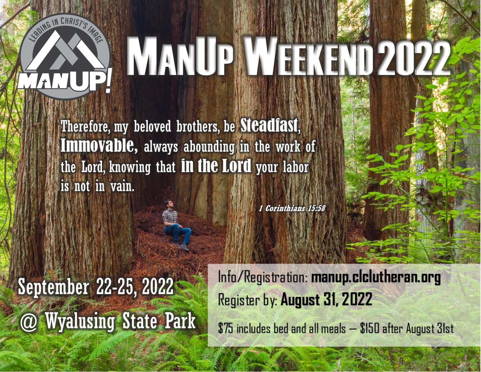 Poster – CLC Man Up!